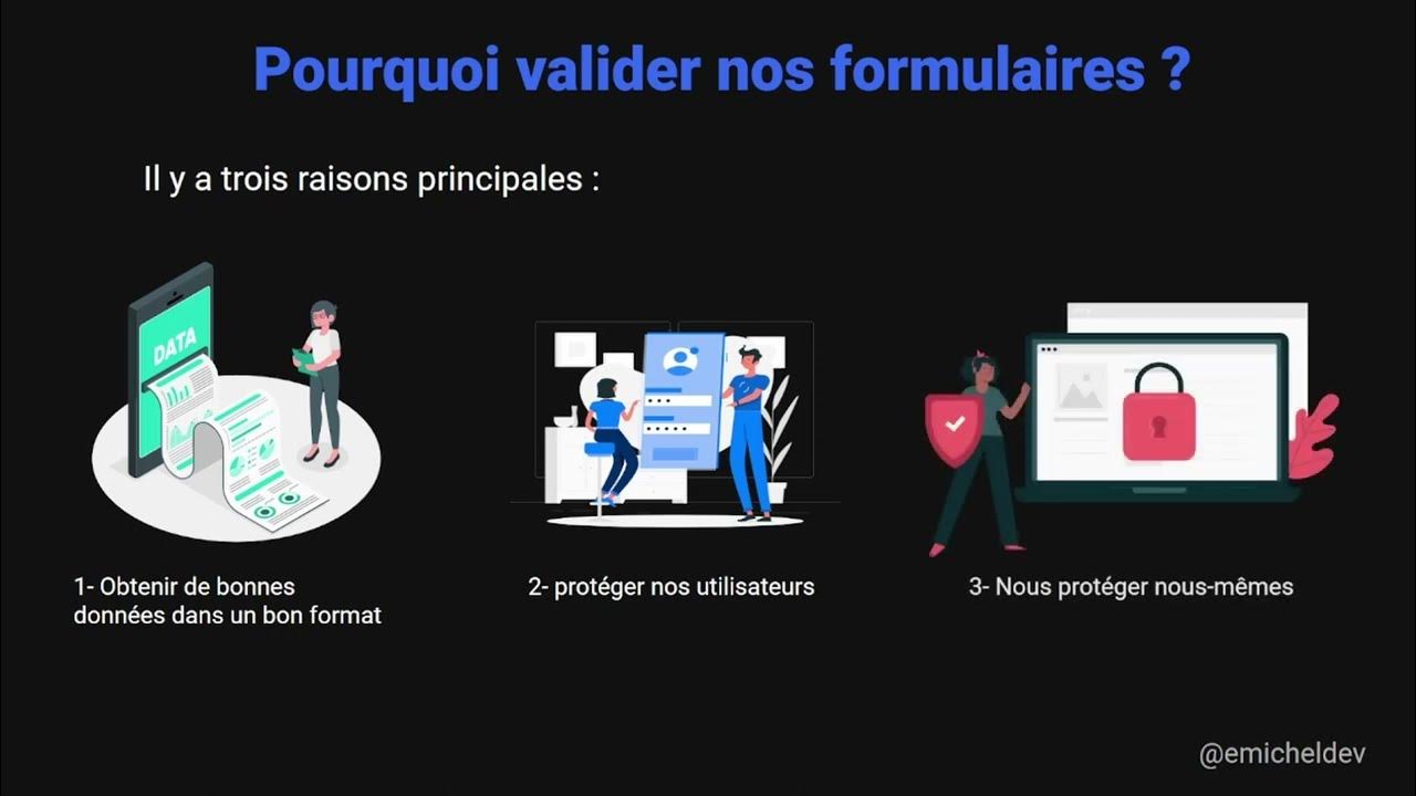 Validation de Formulaire : Tout ce que Vous Devez Savoir - YouTube