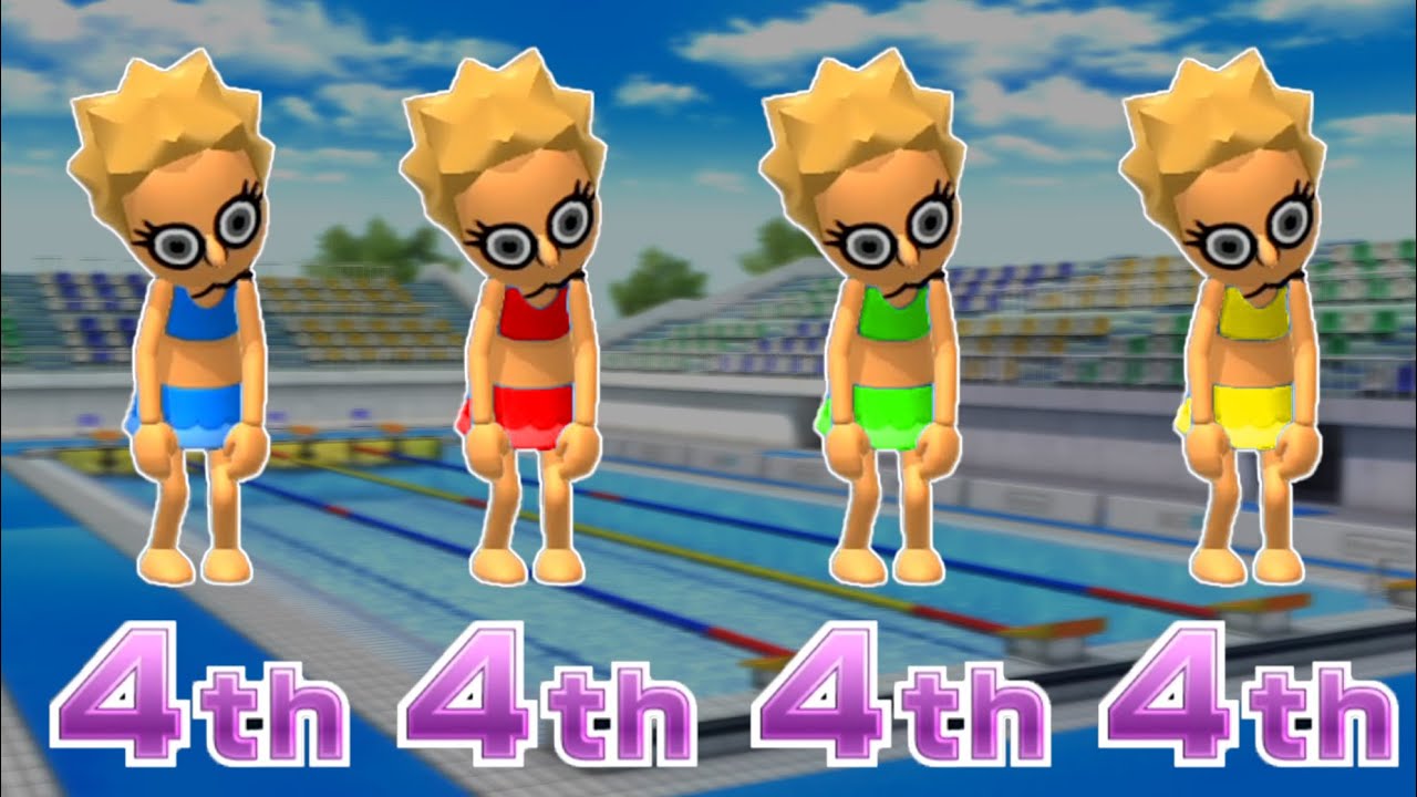 Wii Party U Highway Rollers - Lisa Simpson Vs Clara Vs Sara Vs Yuya ...