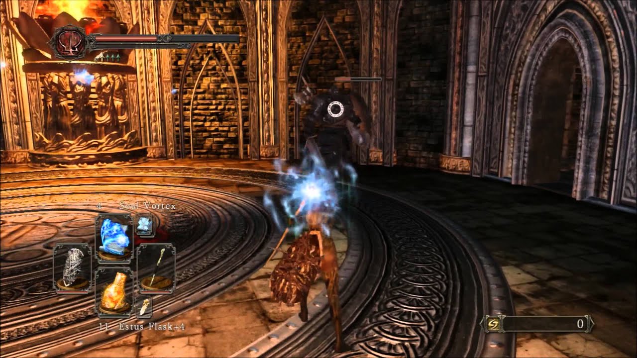 DARK SOULS 2: Fighting the Pursuer in Iron Keep (2nd time) - YouTube