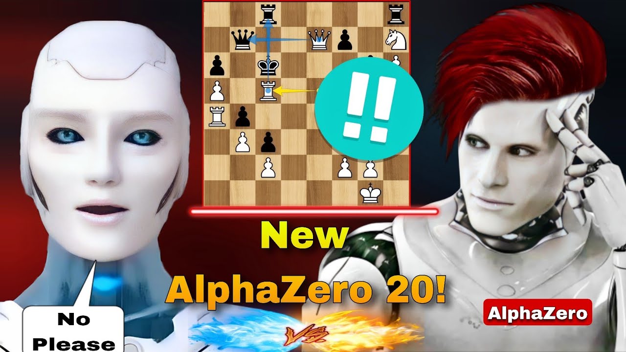 Brand New AlphaZero 20 BEAUTIFULLY Defeated Stockfish 18 Like a God | Stockfish Vs AlphaZero ...