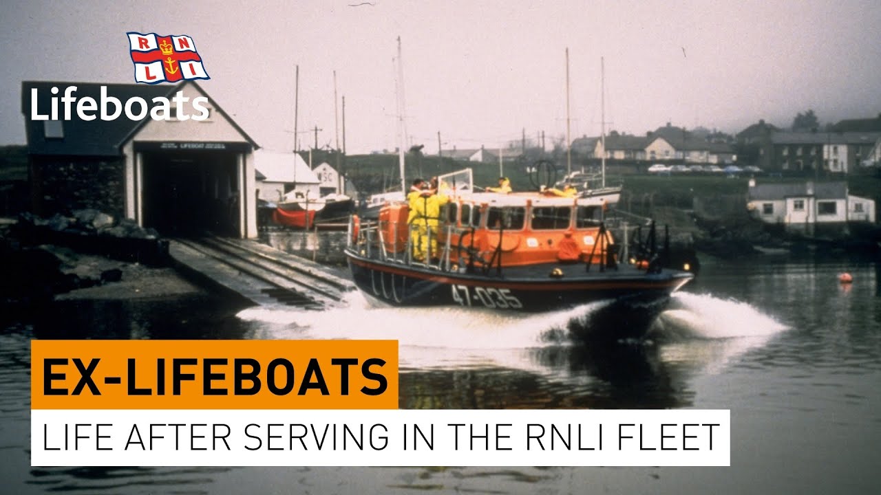 What happens to old RNLI lifeboats? - YouTube