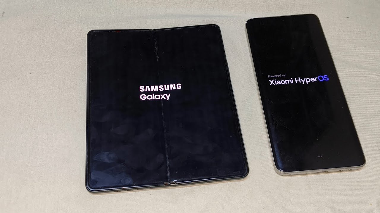 Samsung Z Fold vs Redmi Note 13 Reboot Speed Test - YouTube