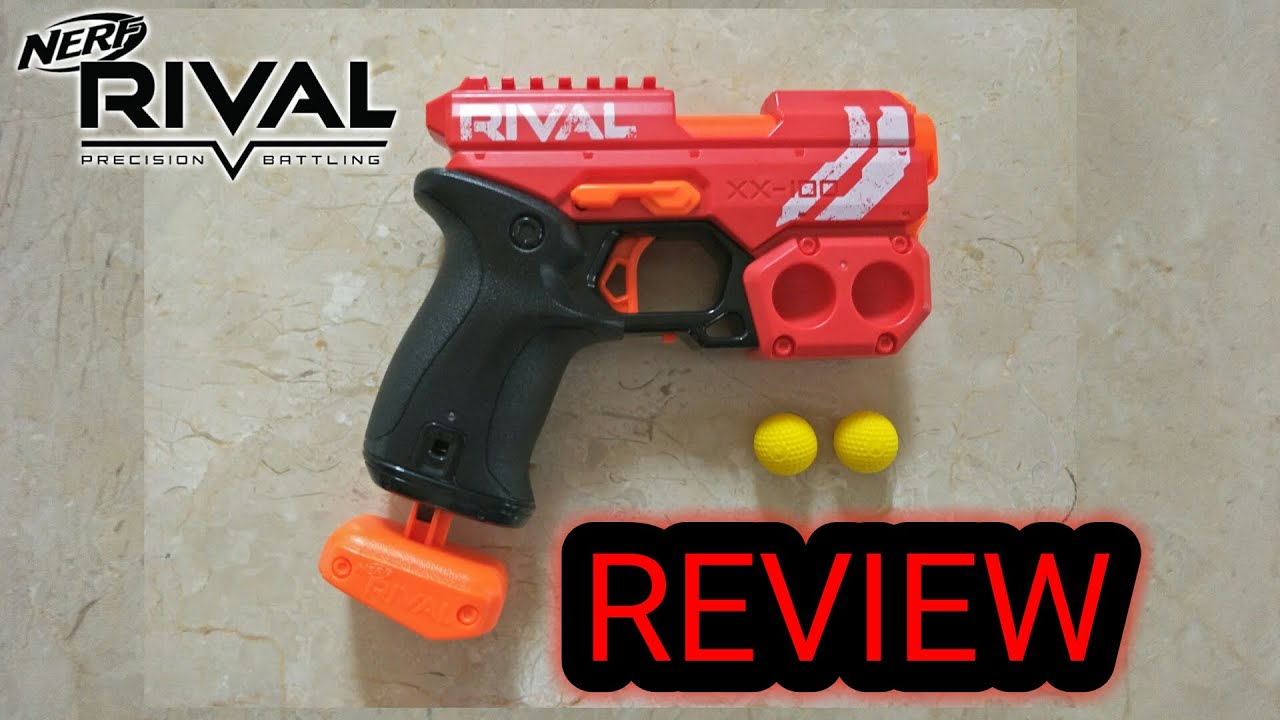 Nerf - Rival Knockout Unboxing | Review | Firing Test | Bloopers. - YouTube