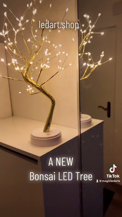108 LED Bonsai Tree - YouTube