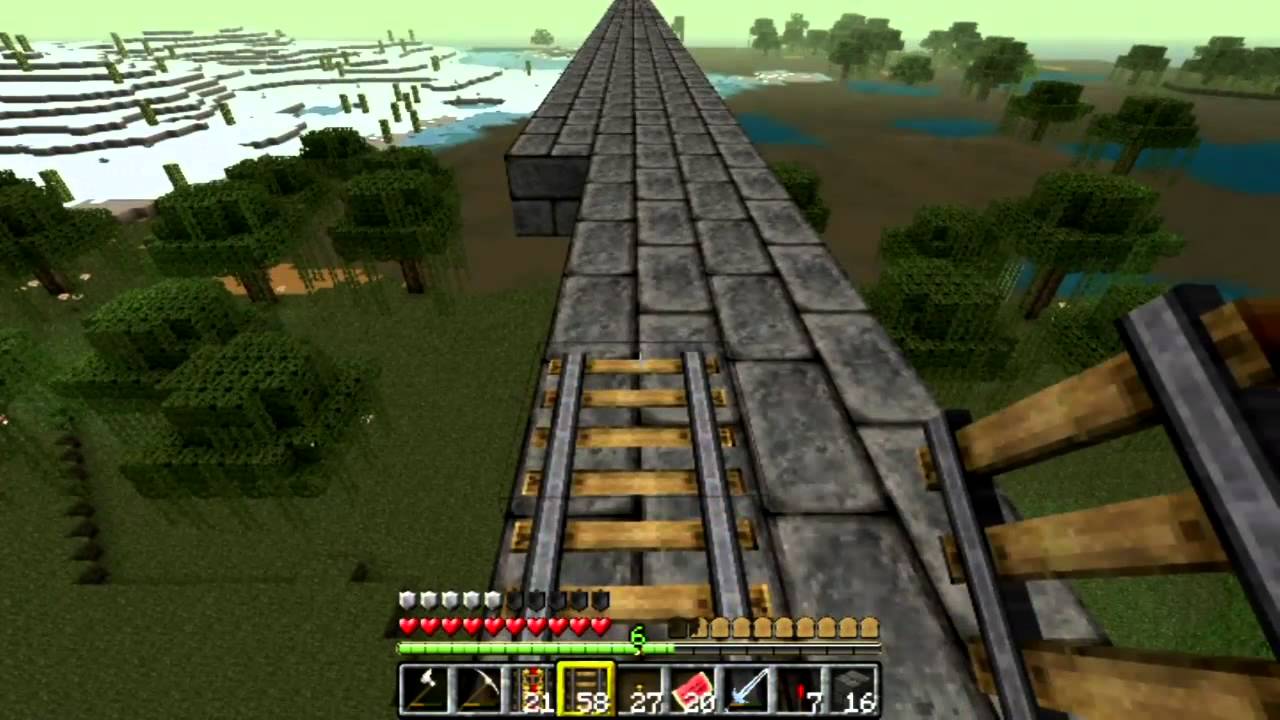 Let's Play Minecraft 65 Дорога завершена! - YouTube