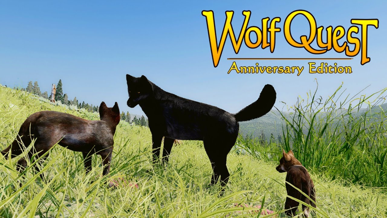 Caçadas e Comemorações! - A Saga de Black (pt 46) | WolfQuest AE - YouTube