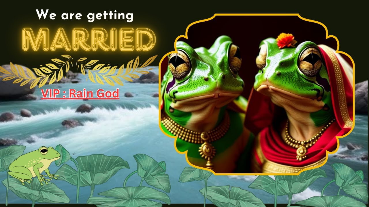 Frog Marriage : A Unique Ritual for Rain God in INDIA 🐸👩‍ ️‍👨 || INDIAN ...