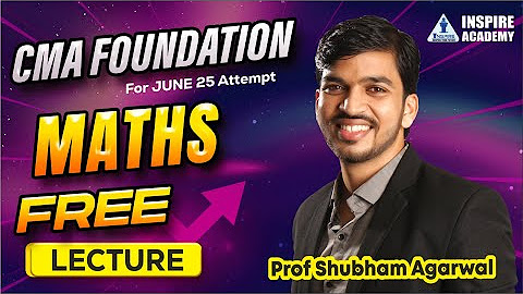 FREE CMA FOUNDATION JUNE 25 BATCH | INSPIRE FOR CMA 🎯 - YouTube