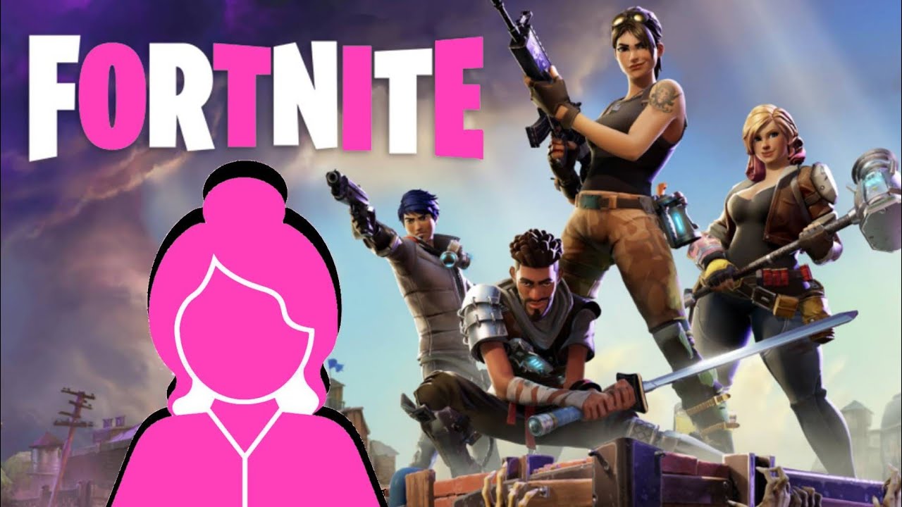 my daughter Leah showing how to play FORTNITE - YouTube