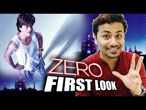Shahrukh Khan Unveils ZERO POSTER | Shahrukh Khan As Dwarf