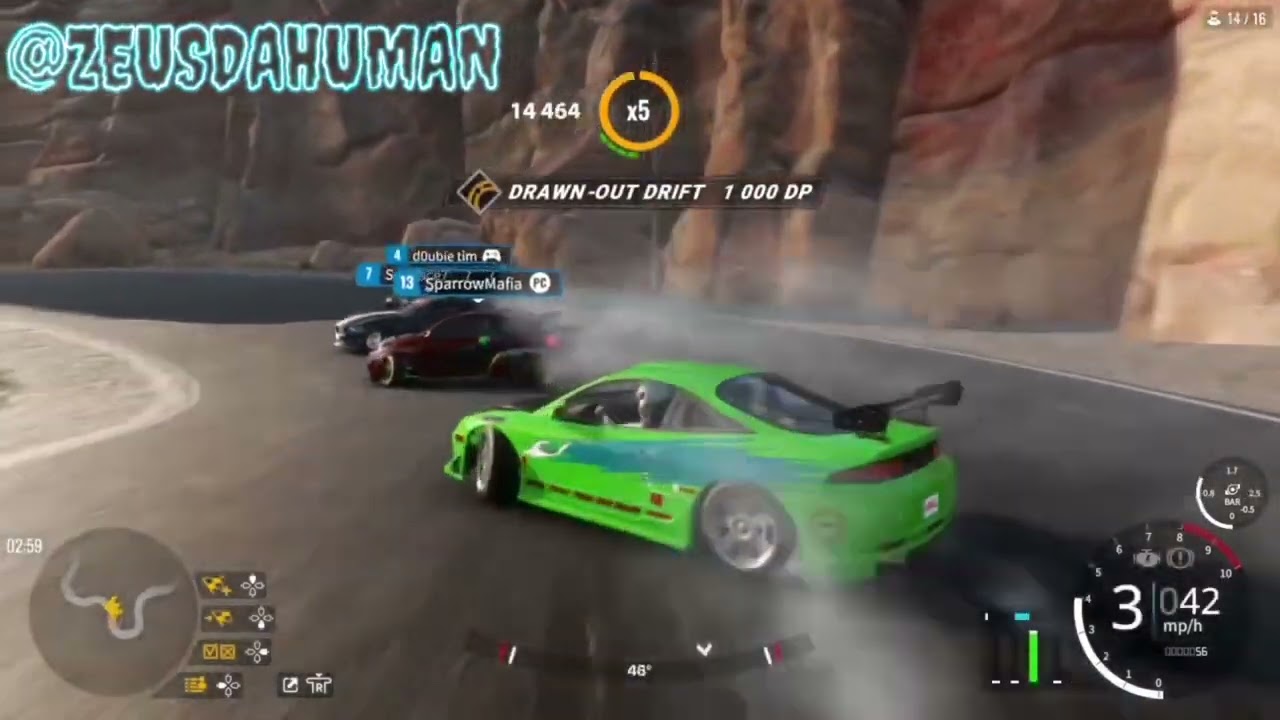 Paul Walker Eclipse Drift CarX - YouTube