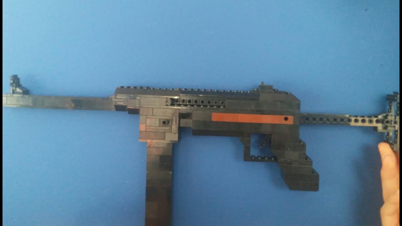 how to build working lego mp 40 "szmajser"-jak zbudować lego mp 40-как ...