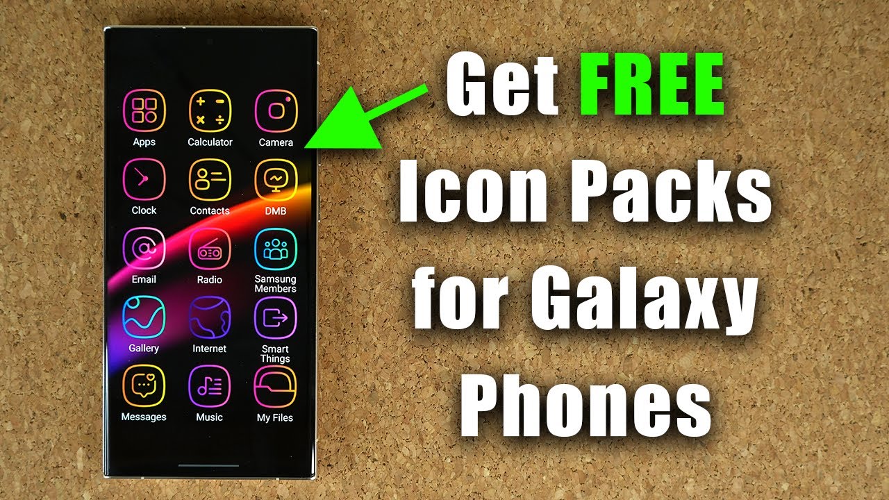 Download Stunning Icon Packs for All Samsung Galaxy Smartphones - (FREE ...