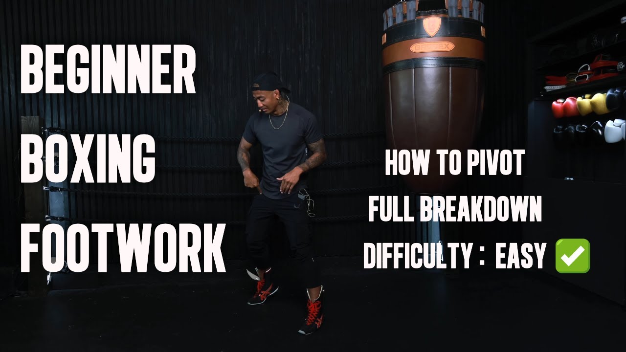 How To Pivot In Boxing l Must Know Boxing Footwork - YouTube