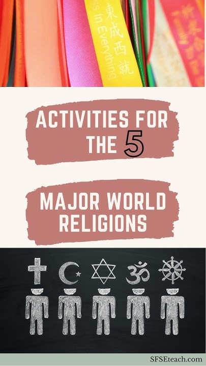 Activities for the 5 Major World Religions - YouTube