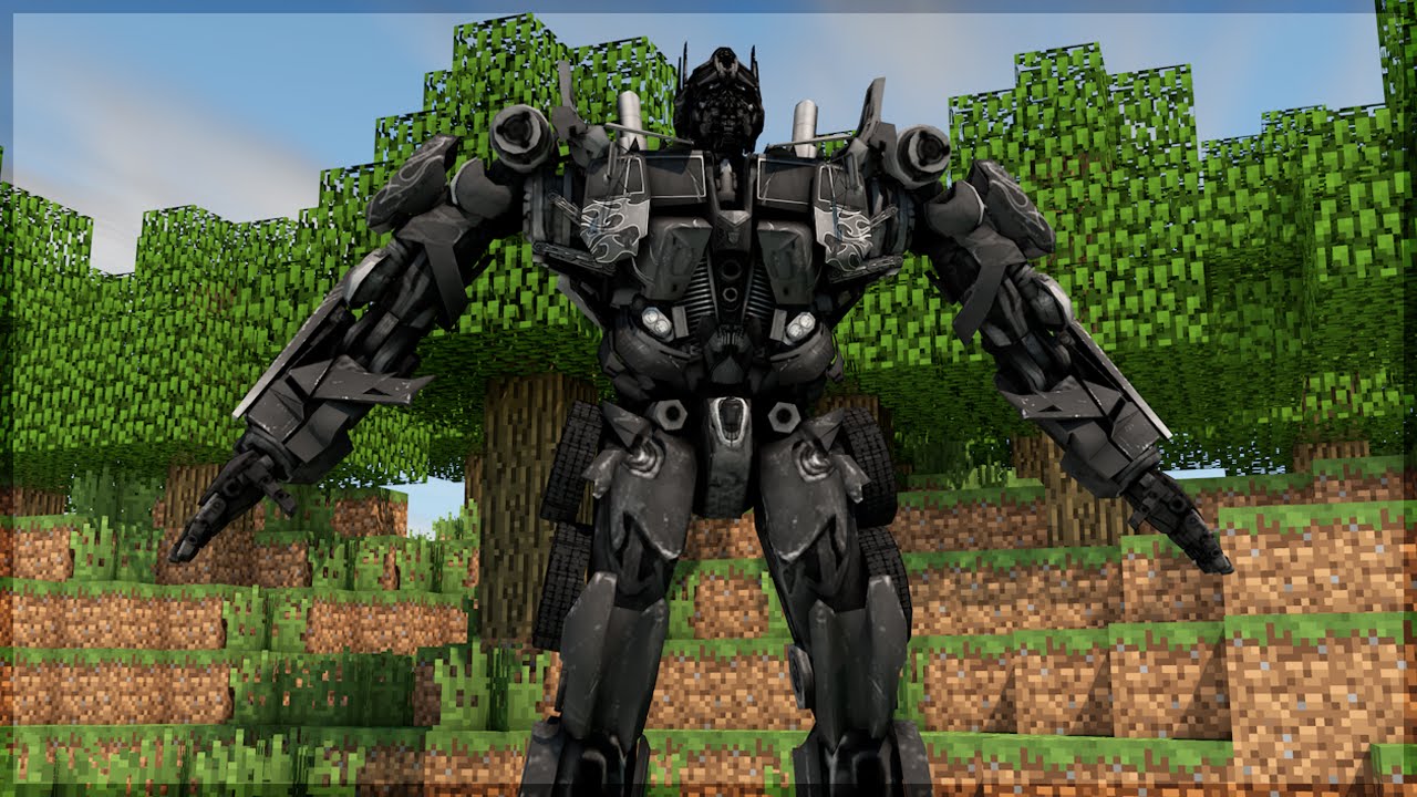 Minecraft: OPTIMUS PRIME CINZA?! (BUILD BATTLE) - YouTube