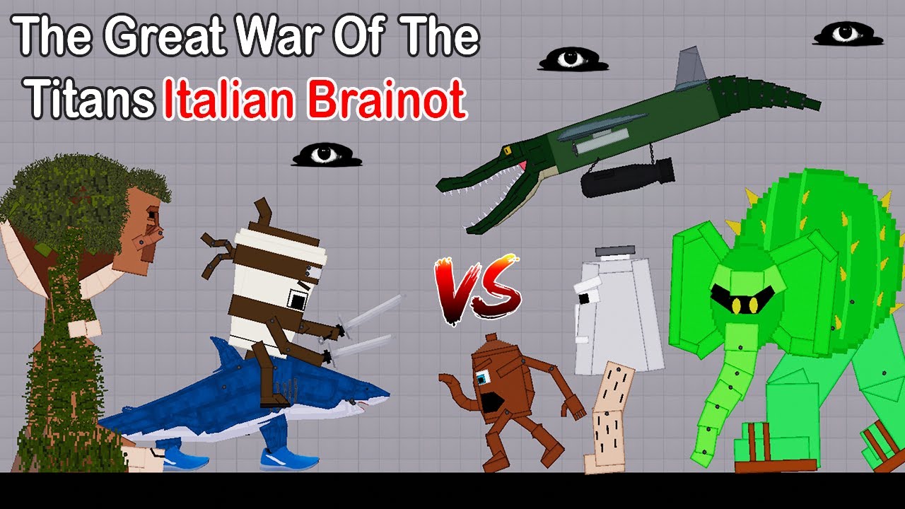 All Italian Brainot Match Series In Melon Playground - People ...