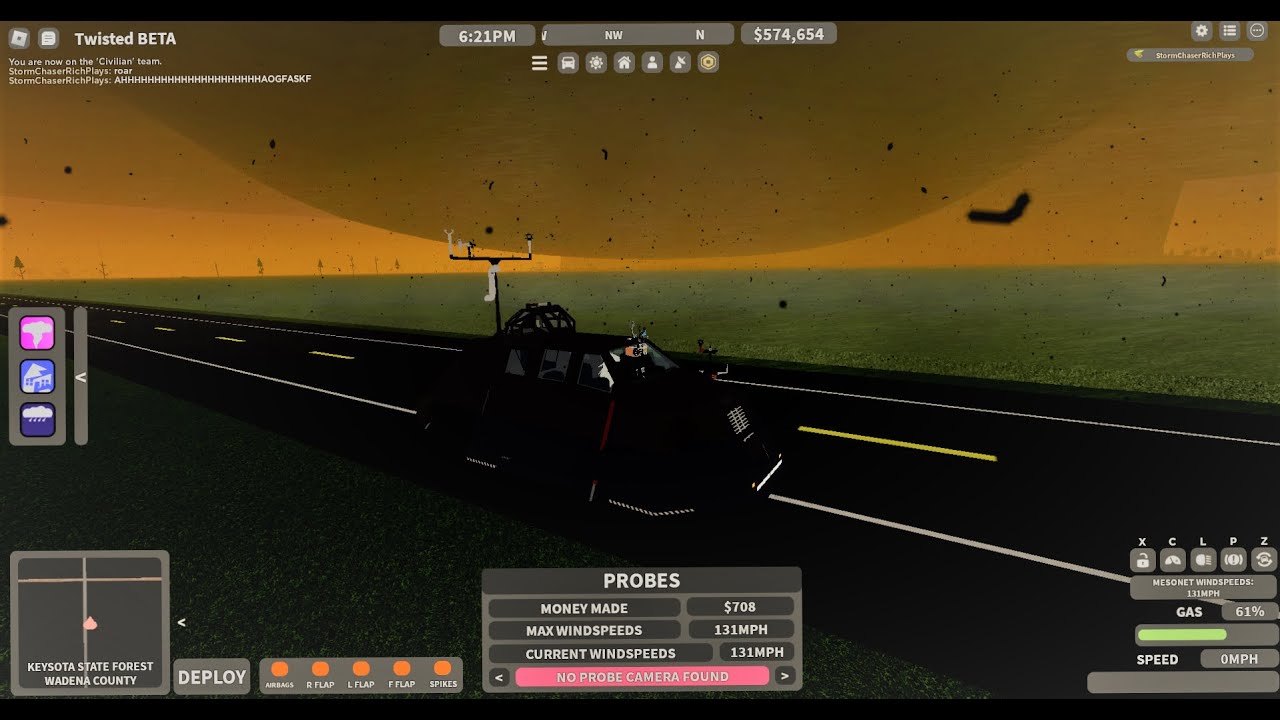 Massive 250MPH+ EF-5 Tornado / Roblox Twisted. - YouTube