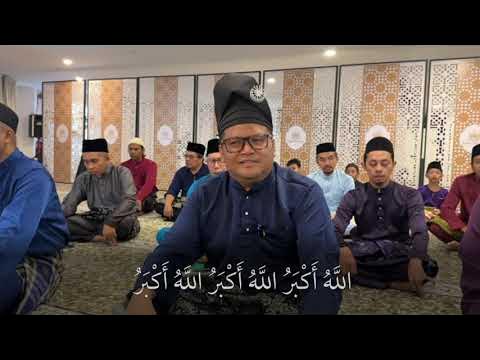 TAKBIR RAYA AIDILFITRI 2024 1445H SURAU SERAYA - YouTube