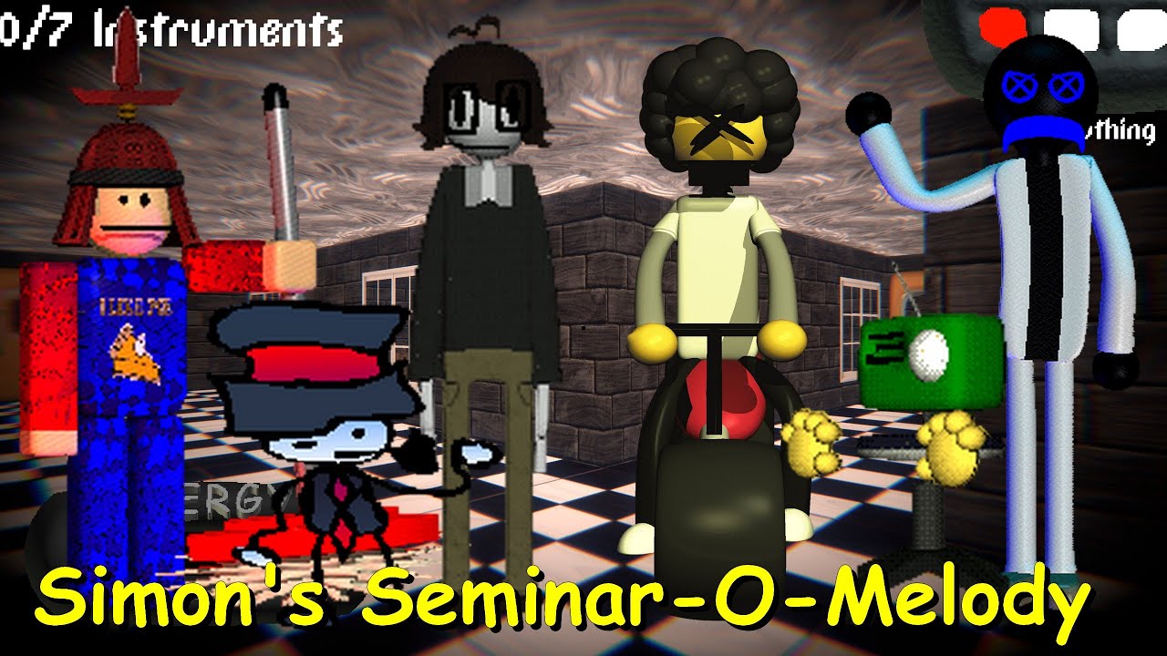 Simon's Seminar-O-Melody (BIRTHDAY SPECIAL DEMO) - Baldi's Basics Mod ...