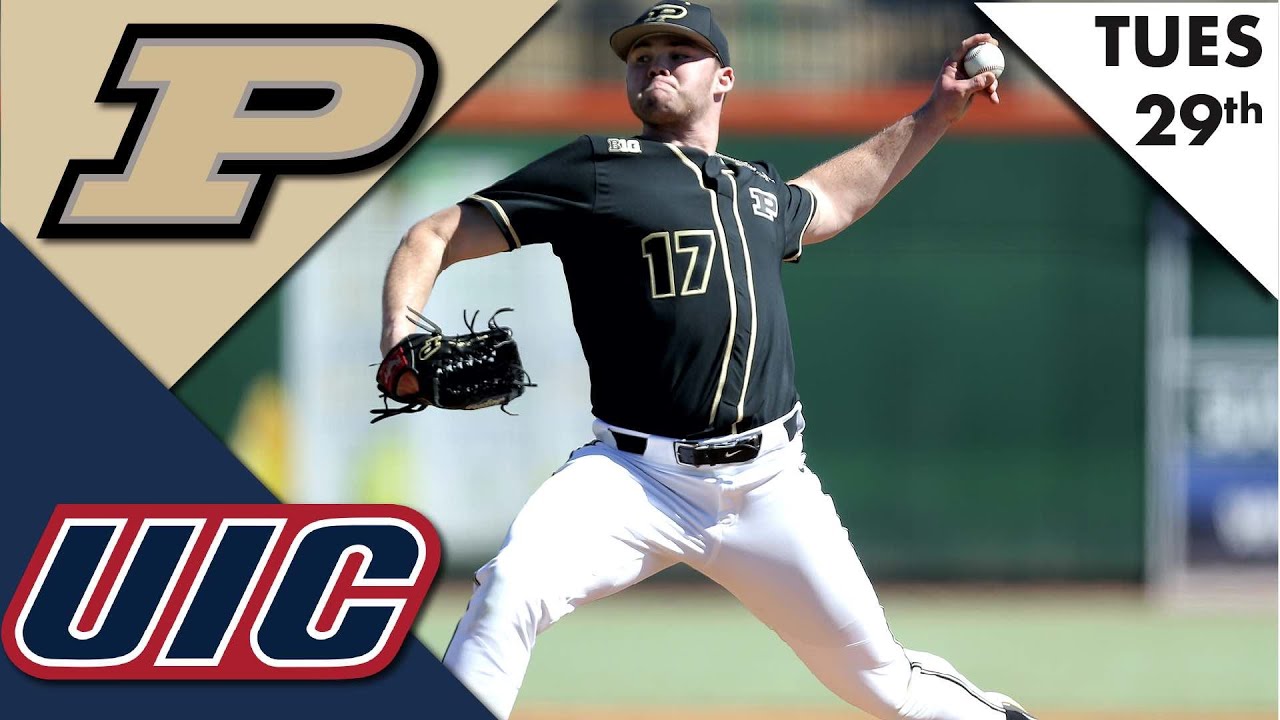 Purdue vs UIC (INSANE COMEBACK) Highlights | College Baseball ...