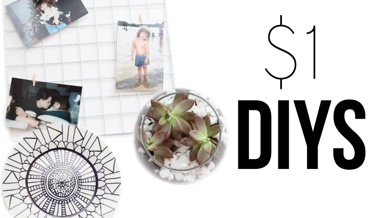 $1 Store DIYS | Tumblr DIY - YouTube