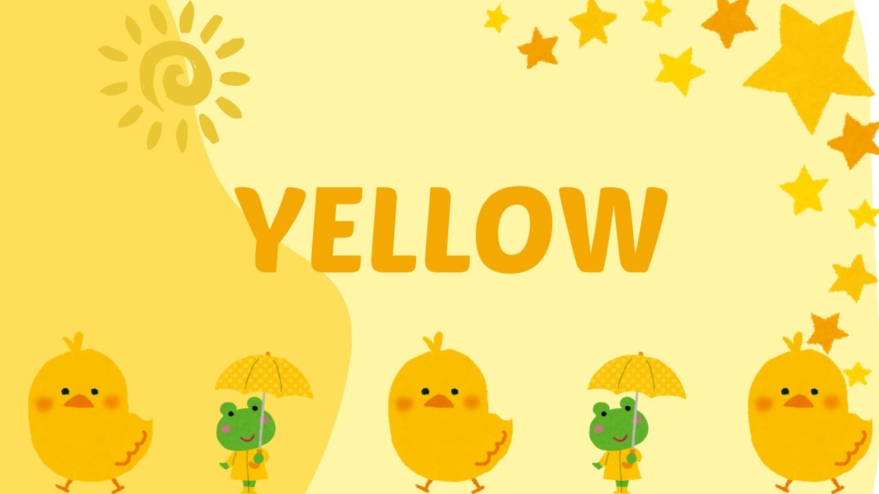 Learn the Color Yellow! | Kids Songs | Nursery Rhymes | Toddlers Songs ...