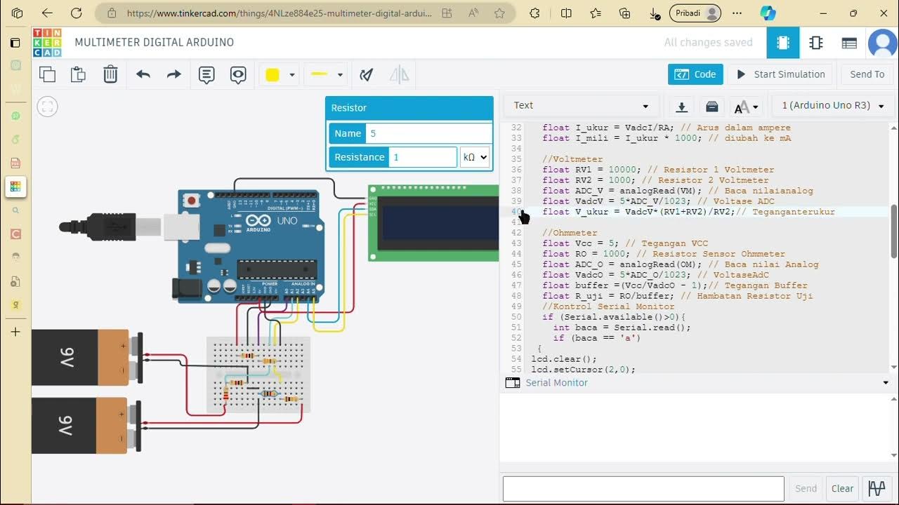 [ELEKTRONIKA LANJUT] MULTIMETER DIGITAL BERBASIS ARDUINO -- GILANG PPS_1227030017 - YouTube
