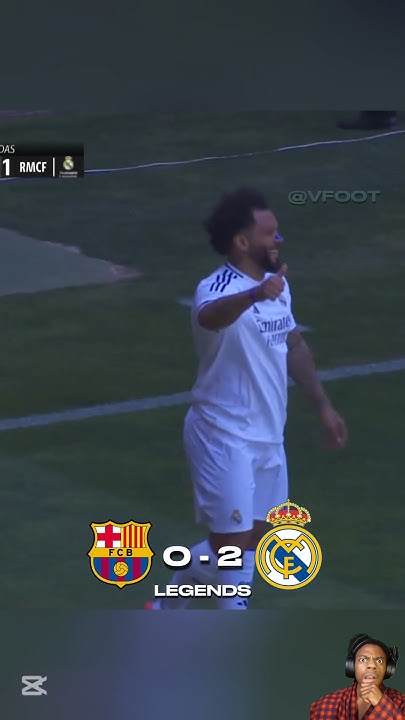 Barcelona Legends vs Real Madrid Legends ️‍🔥 2025 #highlights #legends #barcelona #realmadrid ...