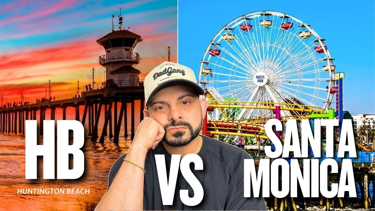Huntington Beach vs Santa Monica Living - YouTube