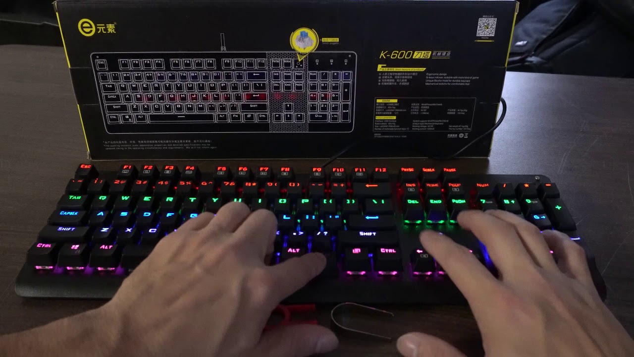 Low Cost Amazon Mechanical Keyboard? - YouTube