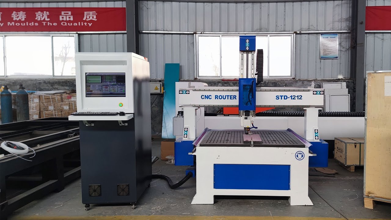 STD-1212 CNC Router - YouTube