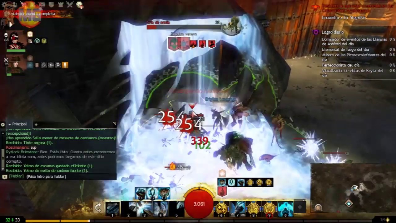 Guild Wars 2 - Dungeon Ruinas de Ciudad Ascalon modo Historia #GW2 ...