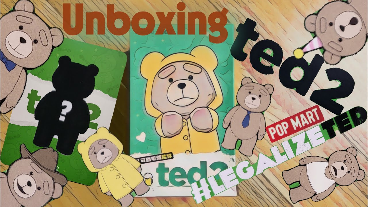 Unboxing Pop Mart Ted 2 Plush #legaliseted #popmart #ted2 #ted # ...