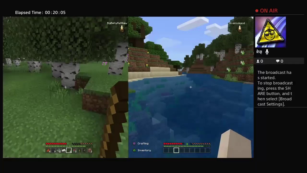 Minecraft before update - YouTube