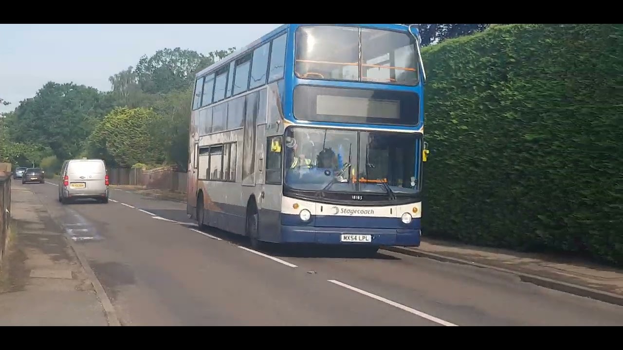 Here is the stagecoach bus 18185 on the PT5 in Normandy Friday 23 June ...