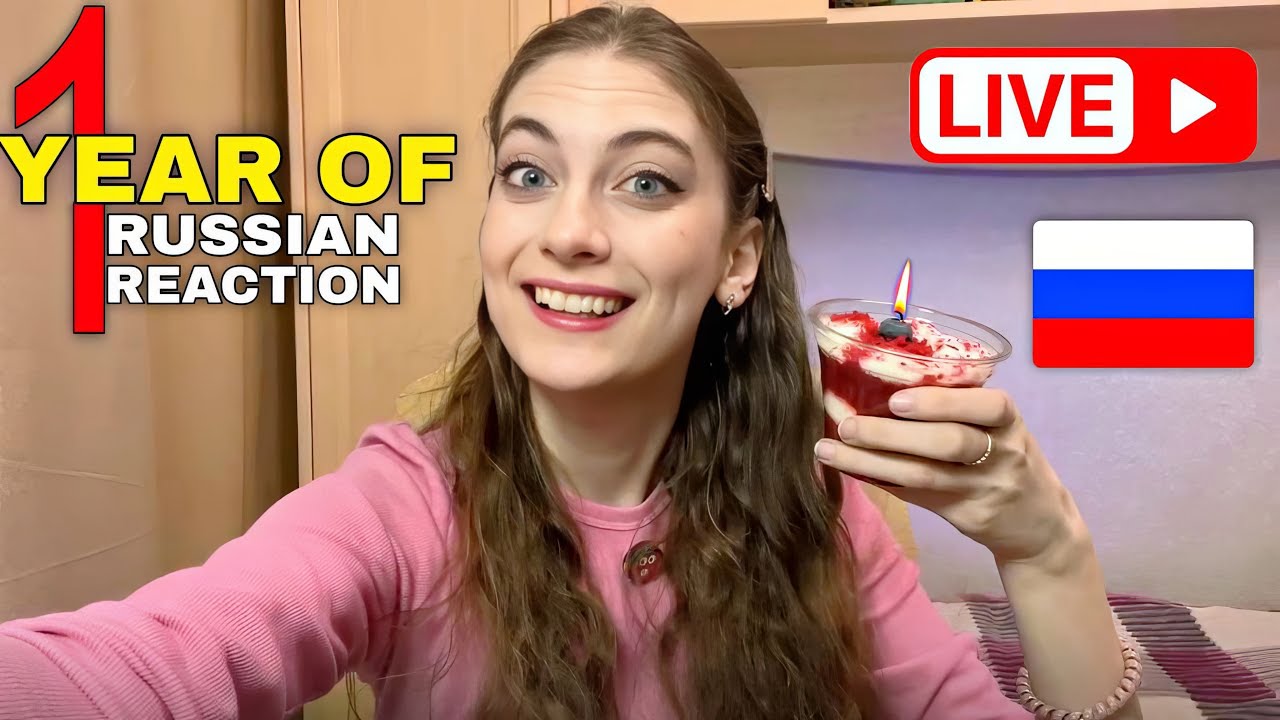 One Year of Russian Reaction 🥳 - YouTube