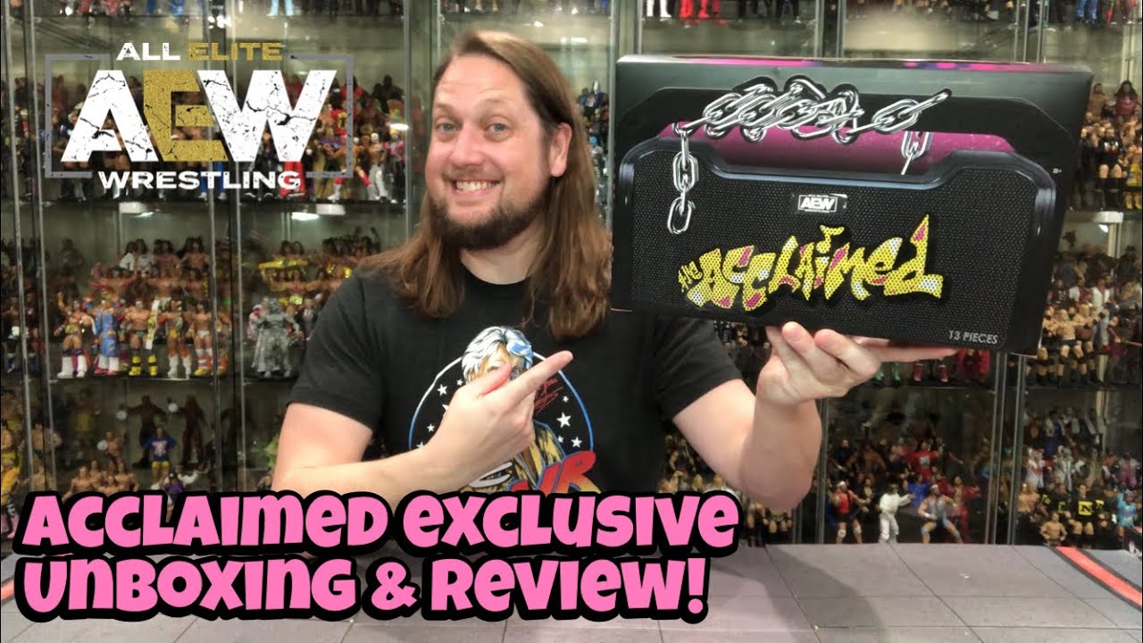 The Acclaimed AEW Ringside Collectibles Exclusive Unboxing & Review ...