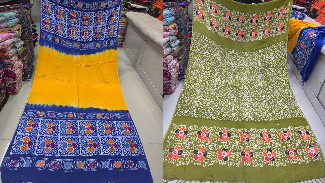 শীতের জন্য বড় সাইজের মোম বাটিক শাল কিনুন/Winter special big size batik ...