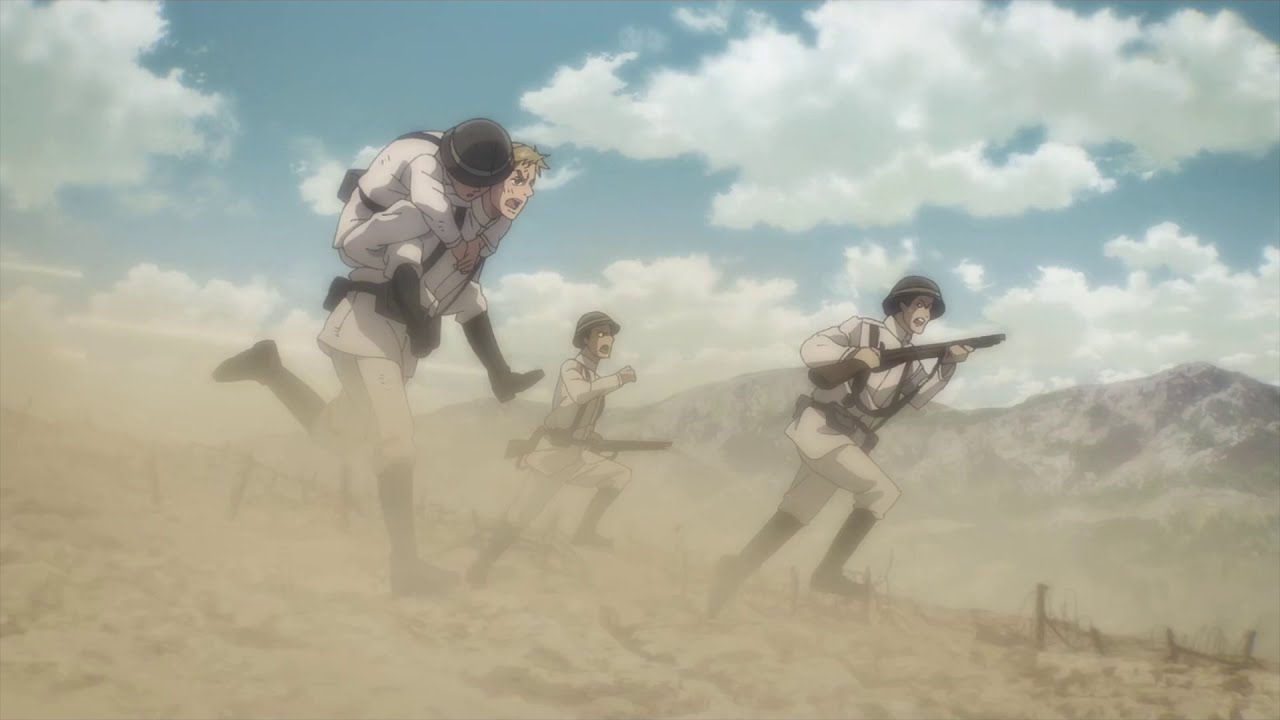 Colt Saves Falco - Attack on Titan Season 4 Episode 1 OPENING SCENE ...