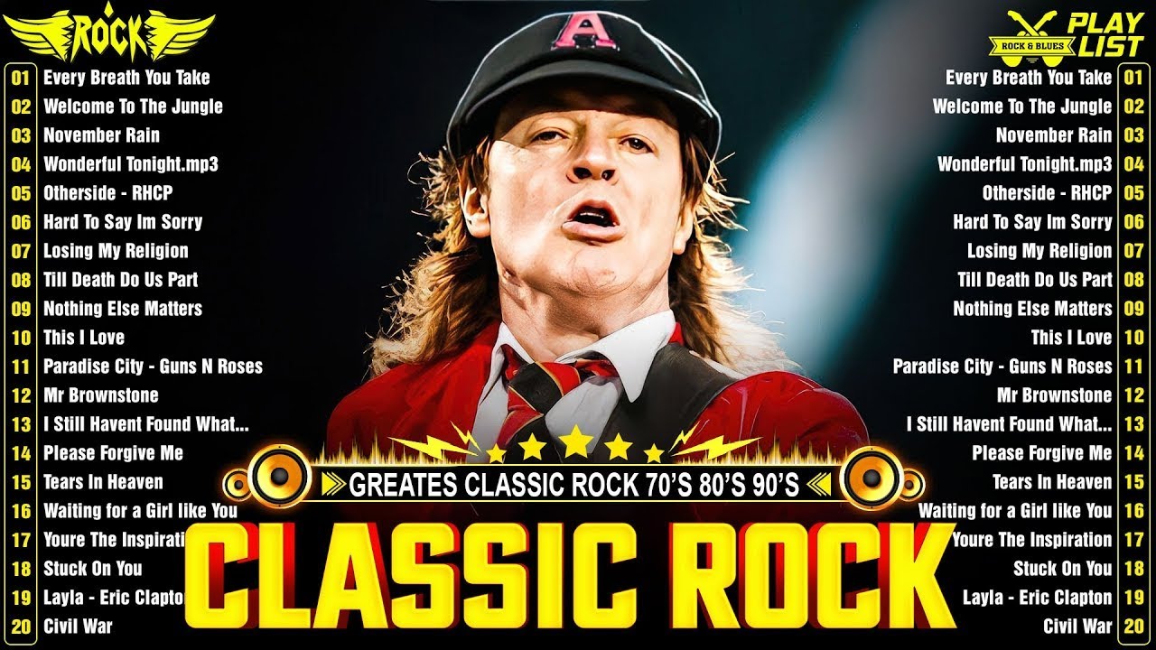 80's Greatest Rock Hits Music Videos 🎧 Most Popular 80s Rock Music Mix ...