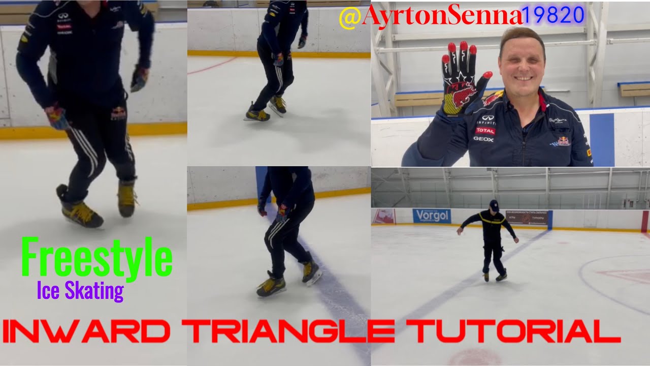 Inward Triangle tutorial Красивый трюк на коньках обучающее видео ...