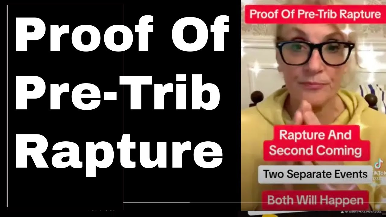 PROOF PRE-TRIB RAPTURE: RAPTURE & SECOND COMING #rapture #endtimes # ...