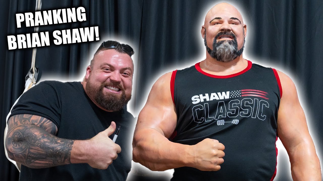 REUNITED WITH BRIAN SHAW!!! - Shaw Classic BTS - Eddie Hall - YouTube