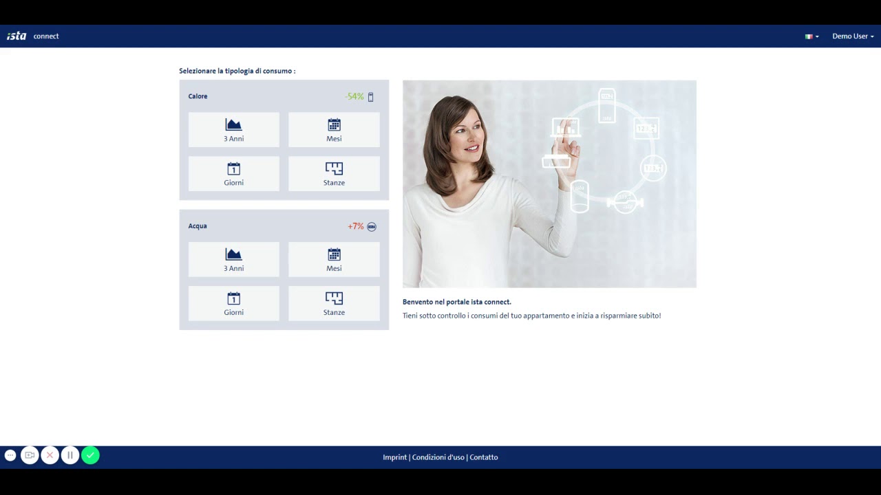ista Connect - il Portale Utenti per il monitoraggio dei consumi - YouTube