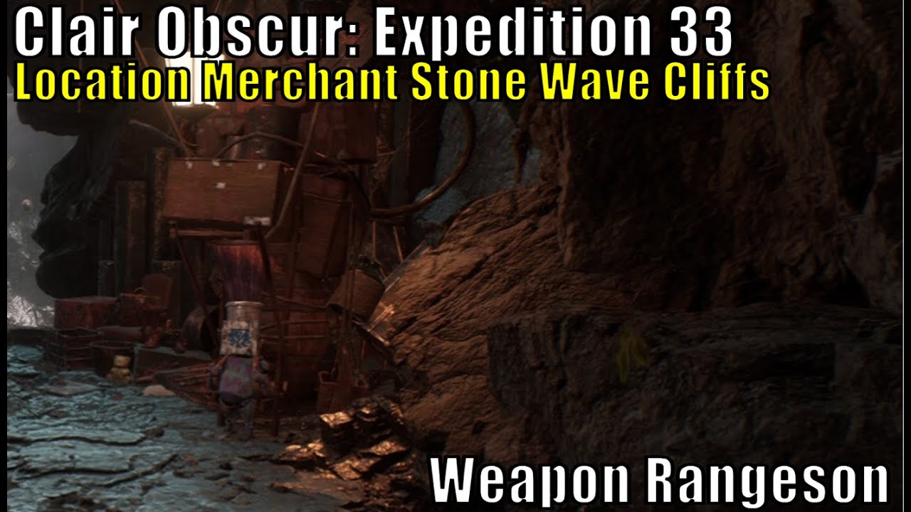 Clair Obscur: Expedition 33,Location Merchant Stone Wave Cliffs Guide ...