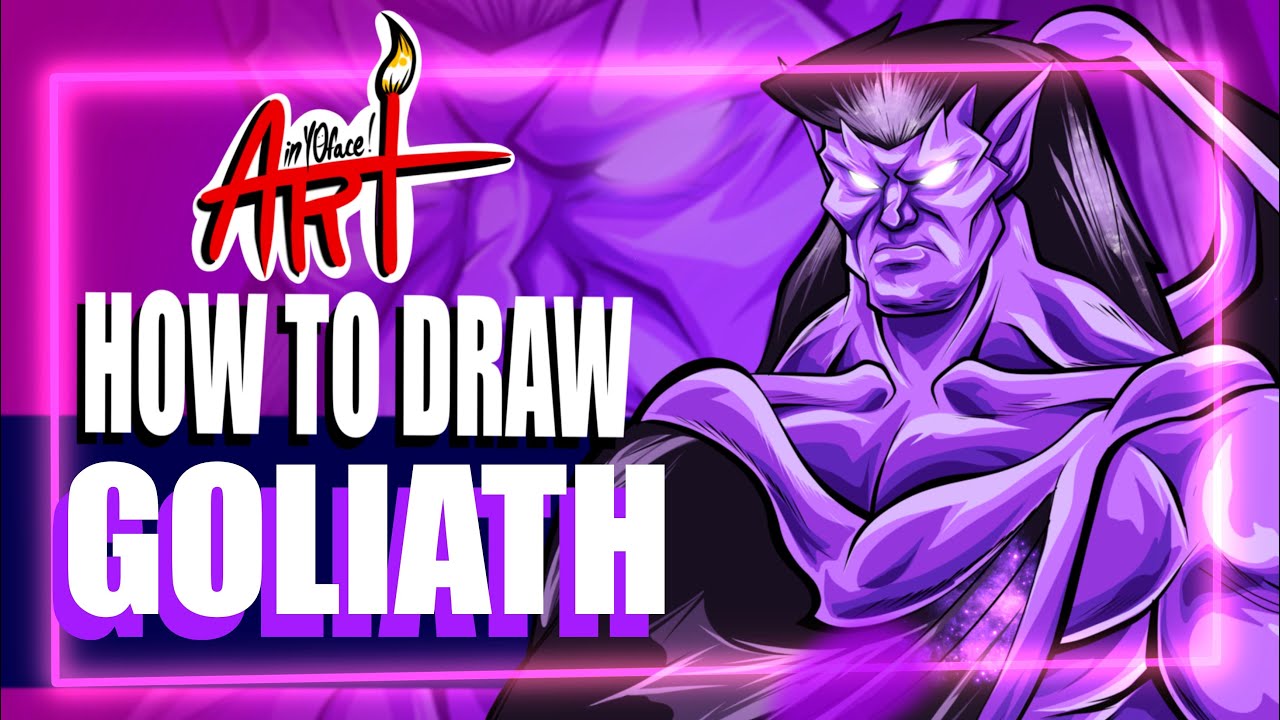 How To Draw Gargolyes Goliath - YouTube