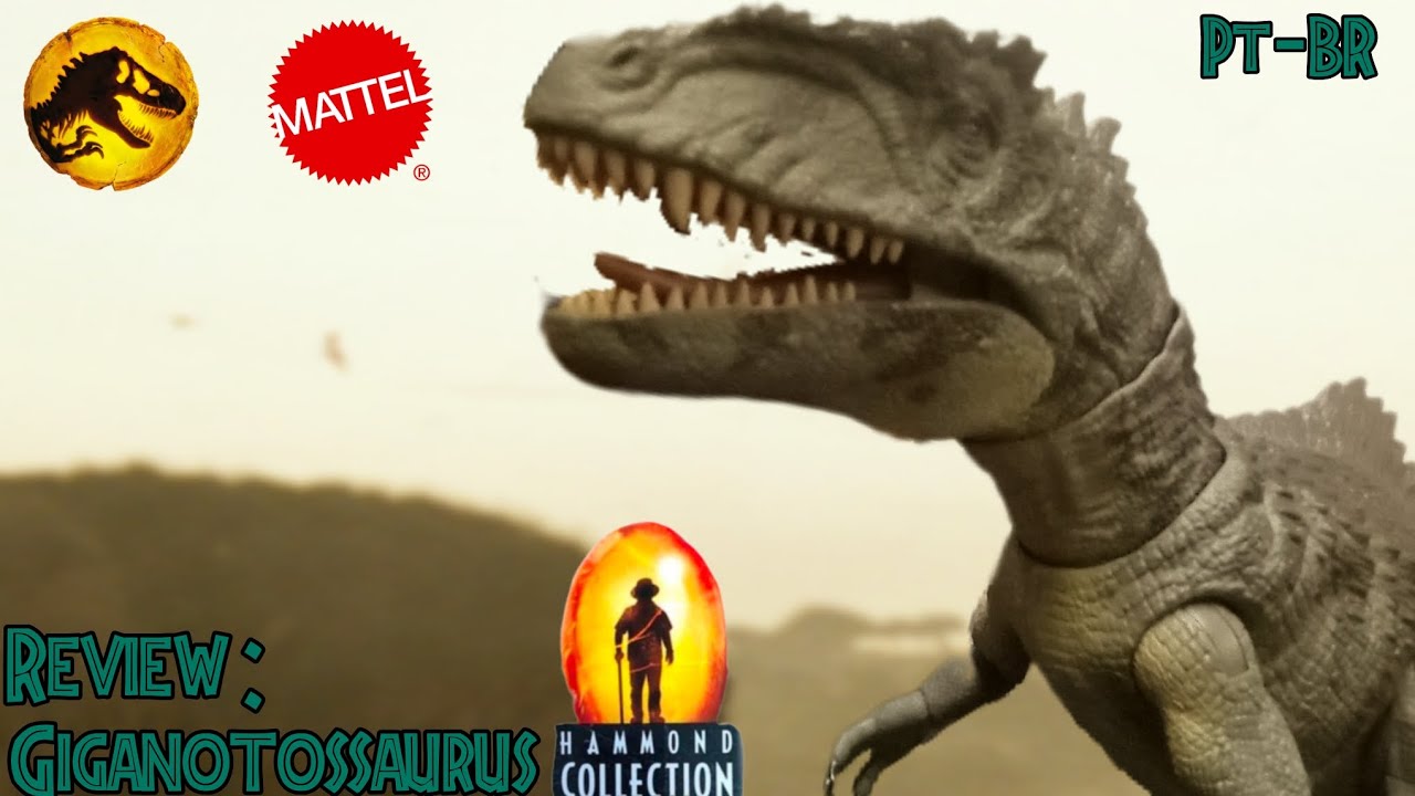 Giganotossaurus Hammond collection!/ unboxingx Review/o mais importante ...