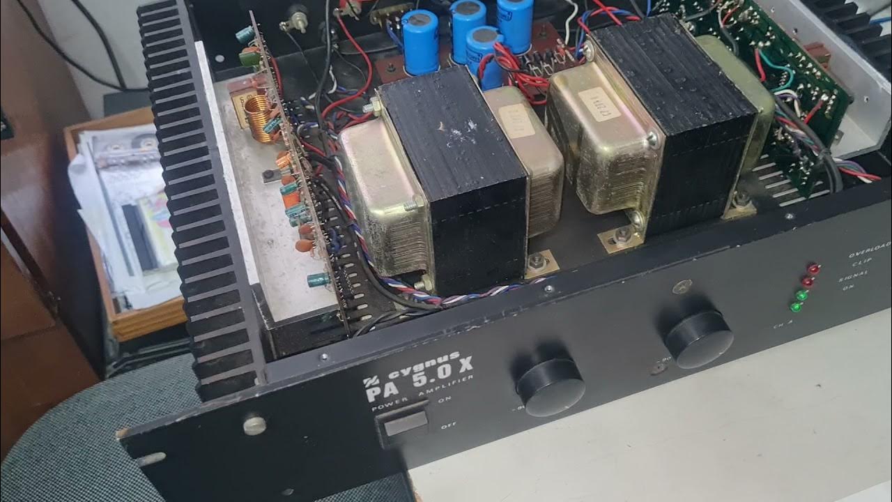 Amplificador de potência Ciclotron CP 200R - YouTube