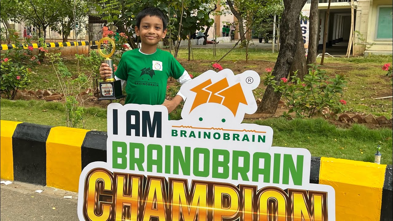 My 1st Brainobrain competition At Trichy 2025 - YouTube